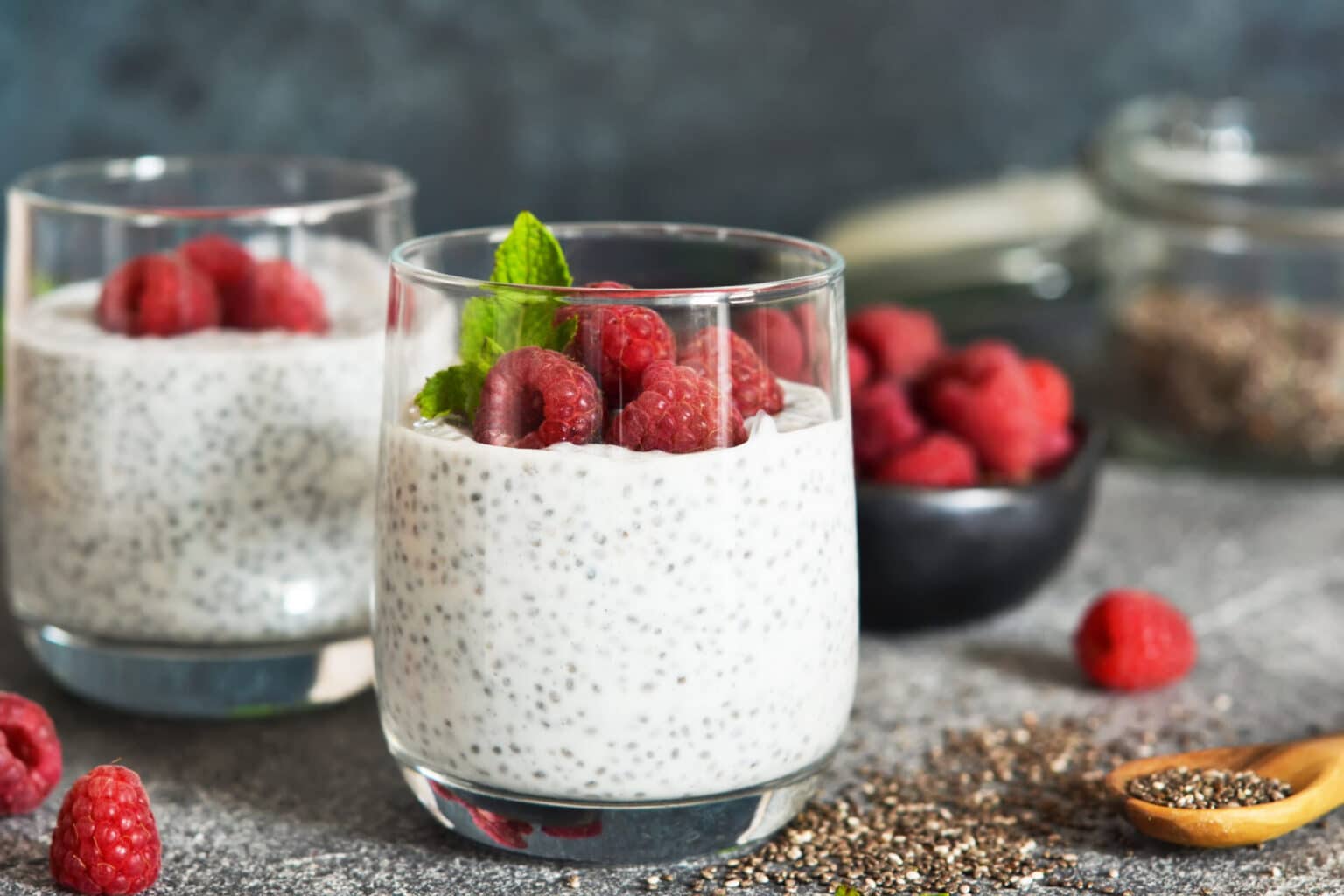 Kefir chia pudding | Diabetes Québec