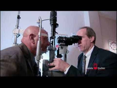 Eye exam and diabetes (in French only) | Diabetes Québec